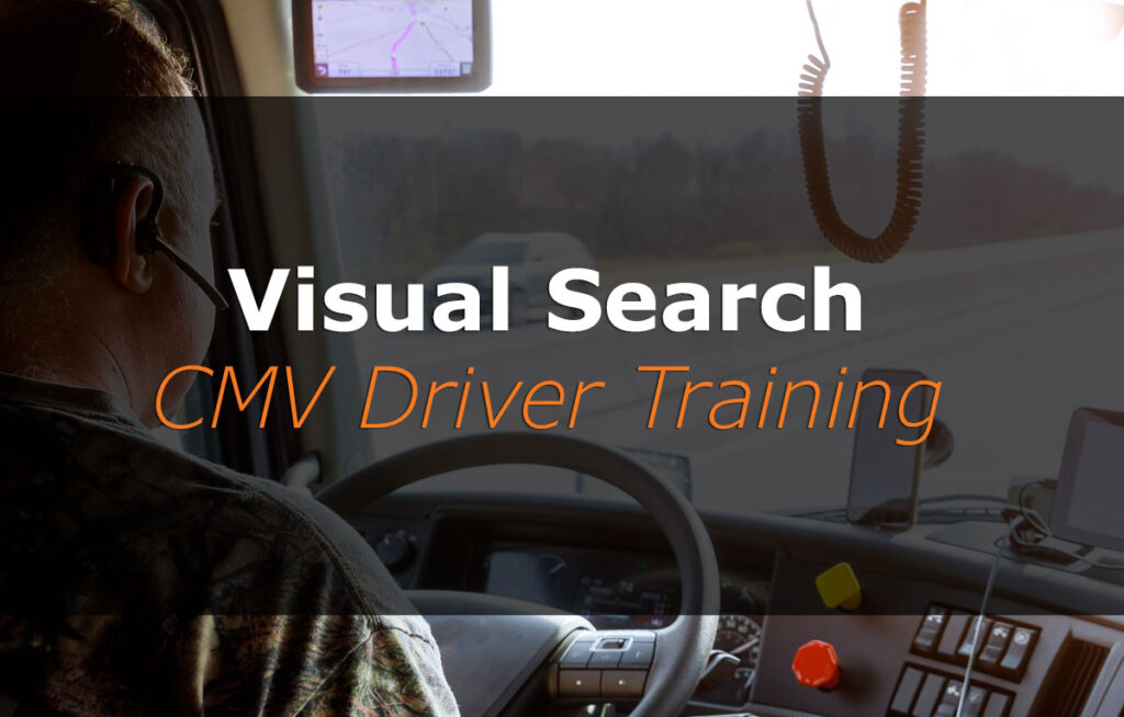 Visual Search (CMV Driver Training) (PSM) - CNS Learning Hub